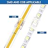 Flutesan 18 Pieces Cob LED Light Strip Connector 8 mm 2 Pin LED Kit ...