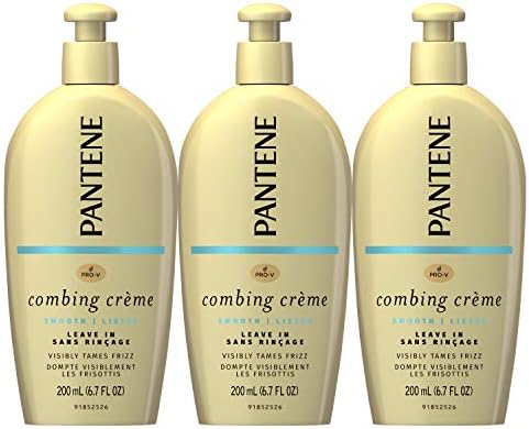 Pantene Combing Cream, Pro-V Smooth Nutrient Boost, Tame Frizz and ...