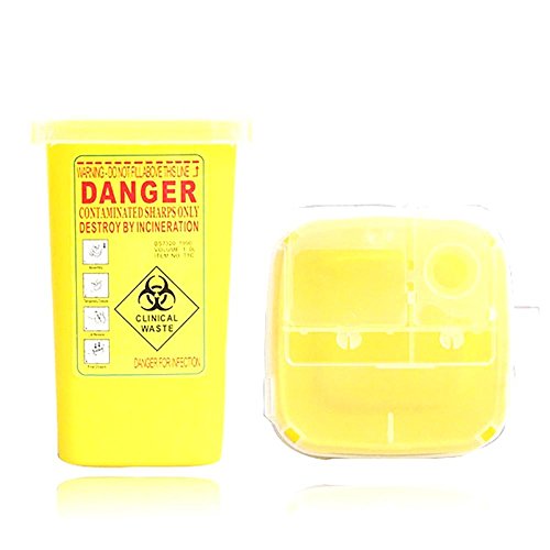 Buy Mini Sharps Container Tattoo Needle Container Sharps Container ...