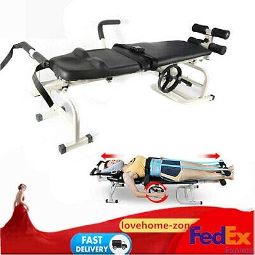 Traction Bed, Traction Device Stretching Bed Body Straightening Spine ...