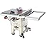 Shop Fox W1820 3 HP 10-Inch Table Saw with Extension Table and Riving ...
