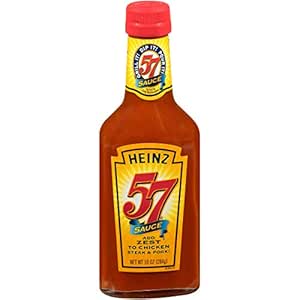 Amazon.com : Heinz 57 Sauce (10 oz Bottles, Pack of 12) : Grocery ...