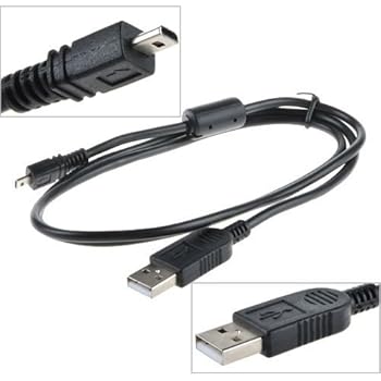 Amazon.com: PK Power USB Cable Cord for Nikon Coolpix Camera B500 L32 ...