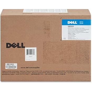 Amazon.com: Dell GD531 Black Toner Cartridge 5210n/5310n Laser Printer ...