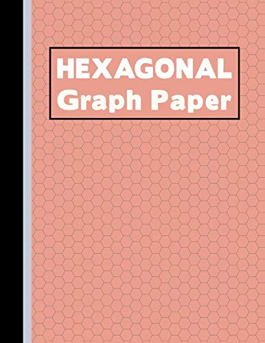 Amazon.com: Hexagonal Graph Paper: Small Hexes Notebook Pink (Grid ...