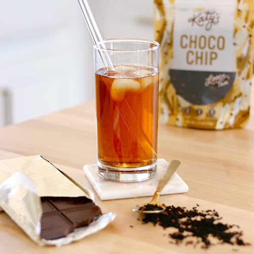 DRINK KATY'S Choco Chip Tea Loose Leaf Dark Chocolate Dessert Tea, All ...
