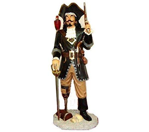 Amazon.com: LM Treasures Pirate Captain Morgan with Gun Life Size ...