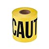 PS DIRECT PRODUCTS: Heavy Duty Caution Tape - 3 inch x 300 feet - Bright Yellow w/Bold Black ...