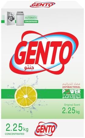 GENTO Powder Detergent - Original Low Foam 2.25 Kg price in Saudi Arabia | Amazon Saudi Arabia ...