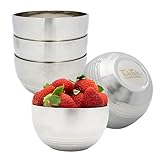 Modern Stainless Steel Snack Bowl - The Green Head