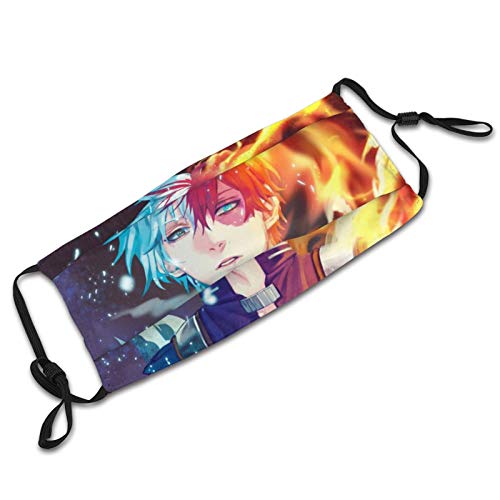 DAIMAIZHANG My Hero_Academia Anime Face Mask MHA Shoto Todoroki Cosplay ...