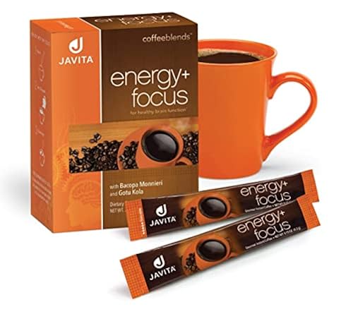 Javita Energy + Focus Instant Coffee, 100% South American Arabica ...