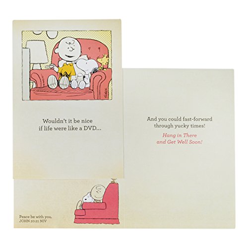 DaySpring - Peanuts - Get Well - 4 Design Assortment with Scripture ...