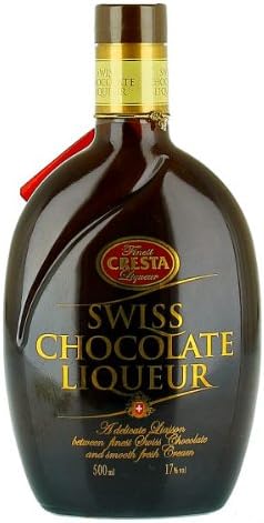 Cresta Swiss Chocolate Liqueur 500ml: Amazon.co.uk: Beer, Wine & Spirits