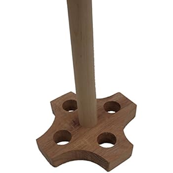 Amazon.com | Butter churn (Wooden Dasher Oak Star): Butter Dishes