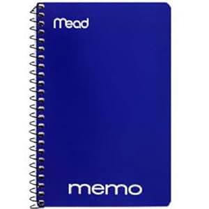 Amazon.com : Mead Memo/Subject Notebooks (MEA45644) : Wirebound ...