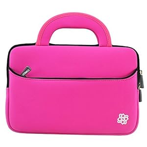 Amazon.com: KOZMICC 10 Inch Tablet Sleeve Case Cover (Pink) w/ Handle ...