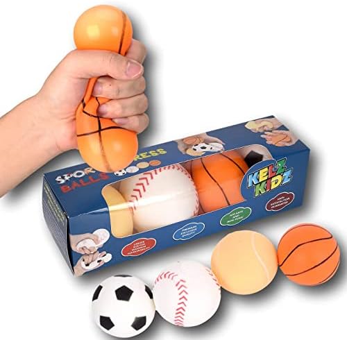 Sports Stress Squishy Balls for Fun and Therapeutic Hand Exercise ...