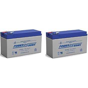 Amazon.com: BATTERY REPLACEMENT for POWER-SONIC PS-12120F2 PS-12120 F2 ...