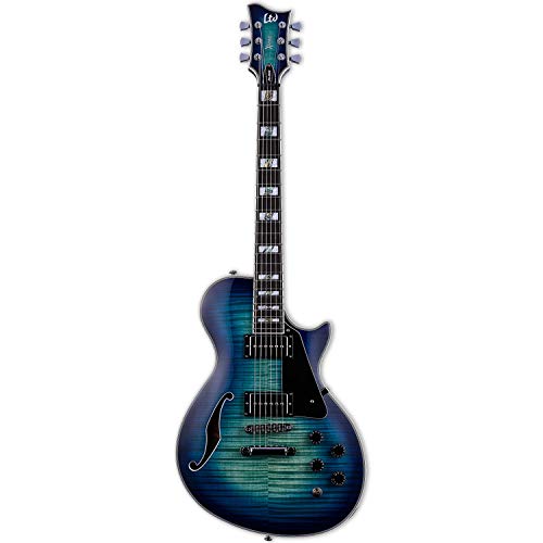 ESP LTD Xtone PS-1000 Semi-hollow Purple Sparkle