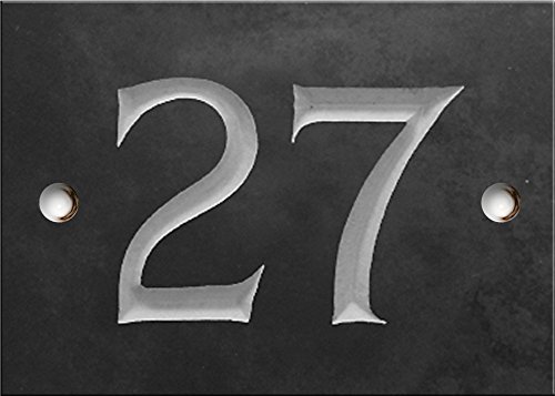 Slate Numbers - 1 to 99 (select your number here) - number 27 Same Day ...
