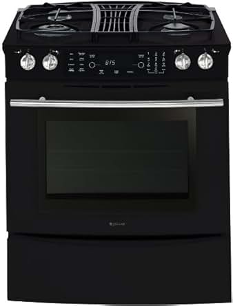 Amazon.com: "Jenn-Air JGS9900BD 30"" Slide-In Downdraft Gas Range, 4 ...