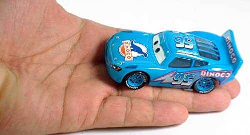 Cars 2 Blue Lightning McQueen and his Friends 1/55 Metal Die Casting ...