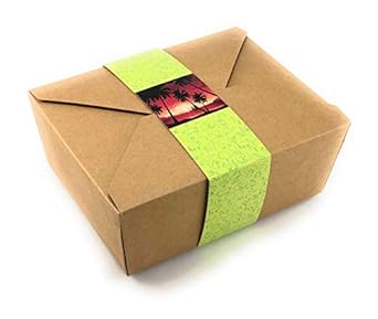 Amazon.com: 45 Paper Food to Go Containers - 47oz- New Design with ...