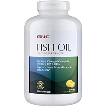 Amazon.com: GNC Triple Strength Fish Oil Mini, 240 Softgels, for Joint ...