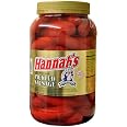 Amazon.com : Hannah's Pickled Sausage 4lb Jar 26ct : Hot Sausage Jar ...