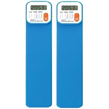 Amazon.com: Mark My Time Book Mark and Digital Timer (2 pack): Toys & Games