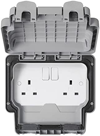Masterseal Plus MK Masterseal Plus K56482RY 13 amp 2-Gang Switched ...