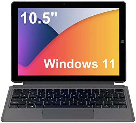 ALLDOCUBE Windows 11 Tablet 10.5 Inch with Keyboard, 2 in 1 Laptop ...