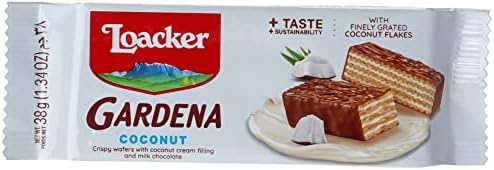 Loacker Gardena Coconut Wafers, 5 Pieces X 38 G price in Saudi Arabia ...