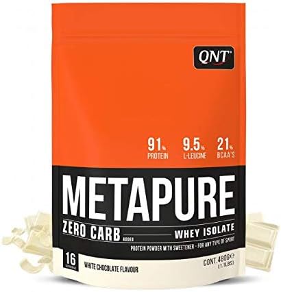QNT Metapure Whey Protein Isolate White Chocolate 480g - BigaMart