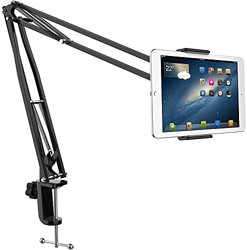 AboveTEK Ultra Long Arm Tablet Stand, Portable iPad Holder for Bed, 360 ...