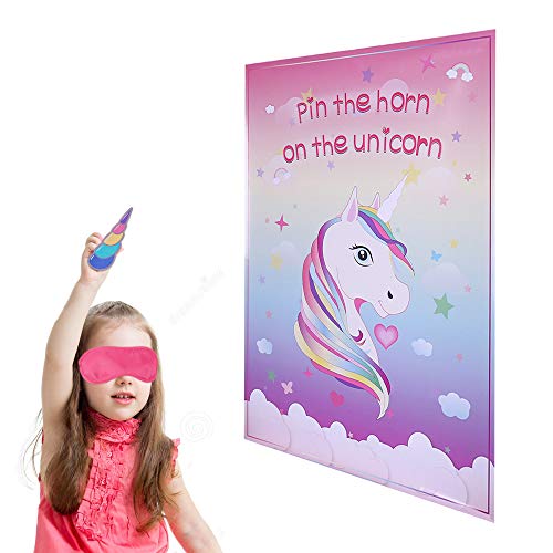 Gerrys 3 in 1 Best Selling Unicorn Games Pack, Pin The Horn On The ...