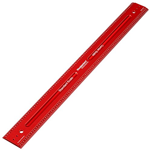 Woodpeckers Precision Woodworking Tools WWR24 Woodworking Ruler 24 Inch ...