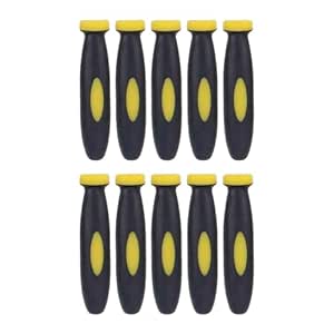 CALANDIS® 10Pcs File Handles Ergonomic Handles for Hand Drill Metal ...