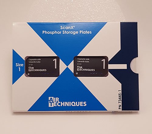 AIR TECHNIQUES ScanX Intraoral Phosphor Plates Size 1, 2/pk - Want It All