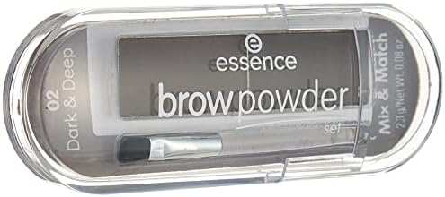 Essence Brow Powder Set, 2.3 gm, Dark and Deep 02 (Amazon Title ...