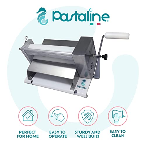Pastaline Manual Dough Sheeter Machine - Sfogliafacile NSF Manual Pasta ...