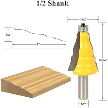 Door & Window Casing Router Bit - 1/2" Shank - Line Knife Woodworking ...