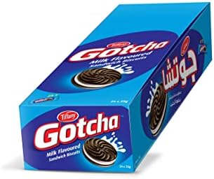 Tiffany Gotcha Milk Flavored Cream Biscuit, 24 x 35 g price in Saudi ...