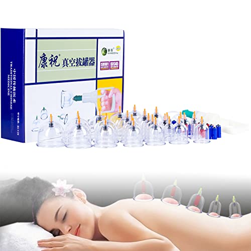 Cupping Therapy Set, 24Pcs Professional Chinese Acupoint Massage ...
