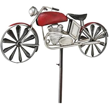 Amazon.com: 22" Patriotic Motorcycle Wind Spinner: Toys & Games