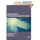 Amazon.com: Interpretative Phenomenological Analysis: Theory, Method ...