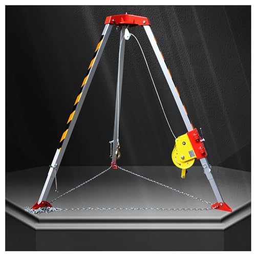 7ft Scalable Legs Emergency Rescue Tripod Kit For Confined Space ...