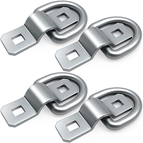 D Ring ,Tie Down Anchor 4 Pk Robbor Surface Mount Tie Down Ring Heavy Duty 6000 Pound Breaking ...