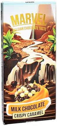 Marvel Milk Chocolate Bar with Crispy Caramel 90 g price in Egypt ...